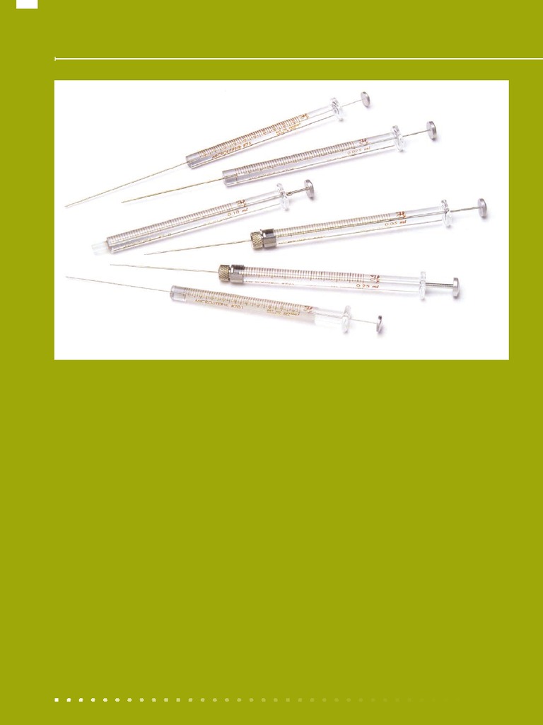 6 Hamilton Syringes and Accessories | PDF | Syringe | Medical Equipment