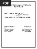 Health Talk Format | PDF | Nursing | Medical Specialties