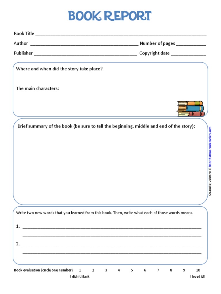 Book Report PDF | PDF | Books