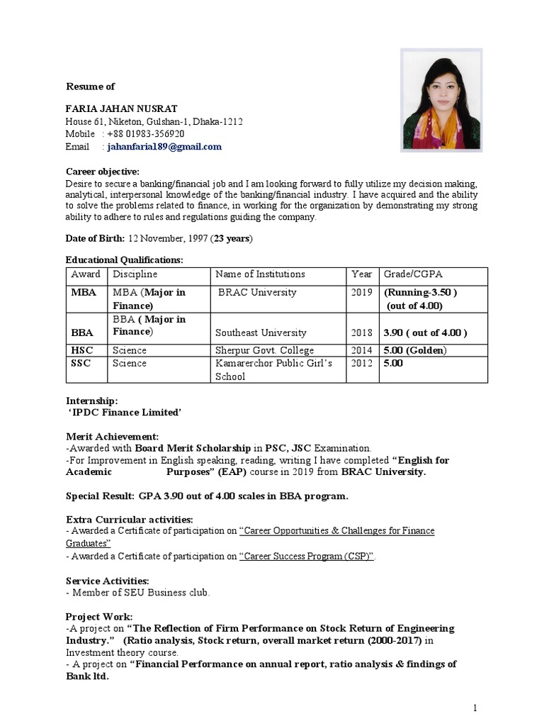 CV of Faria Online | PDF | Learning | Behavior Modification