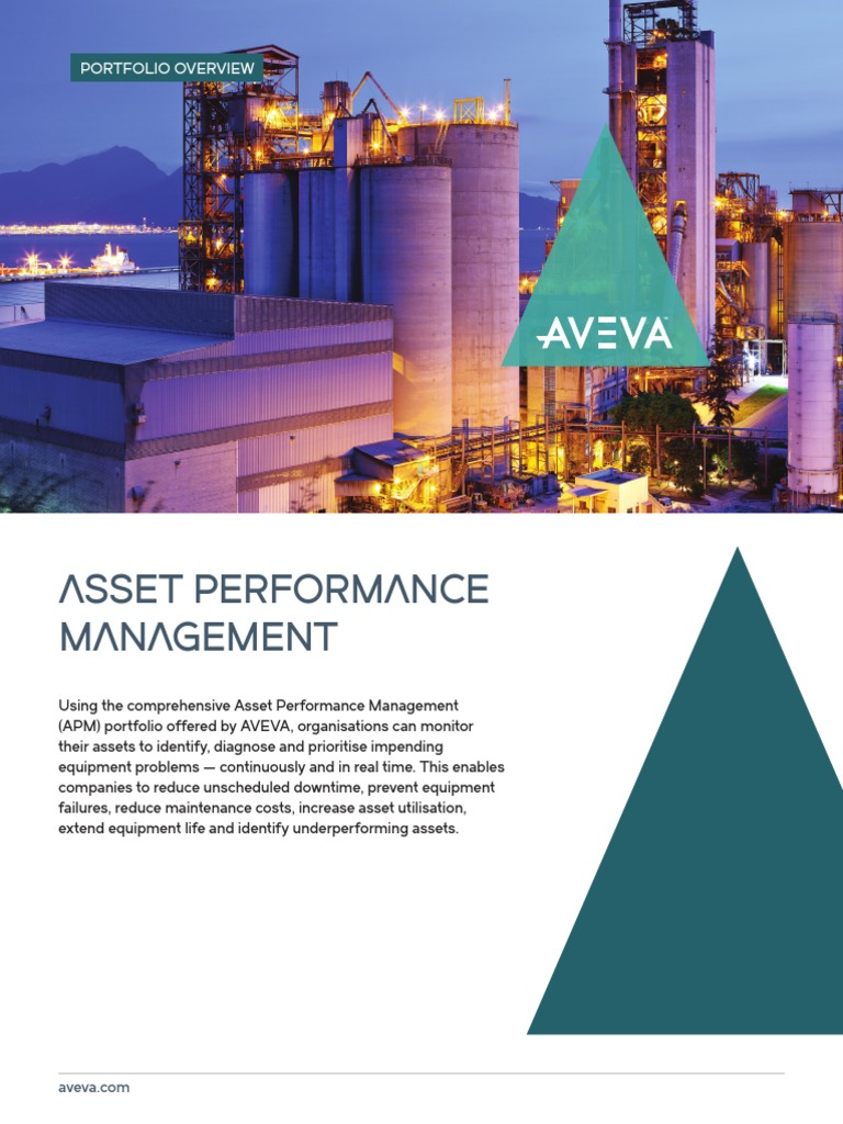 Datasheet AVEVA AssetPerformanceManagement 08-18 | PDF | Reliability ...