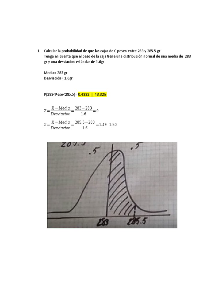 Distribucion Normal | PDF