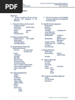 Activity 1 Common Laboratory Apparatus: Objectives | PDF | Laboratories ...