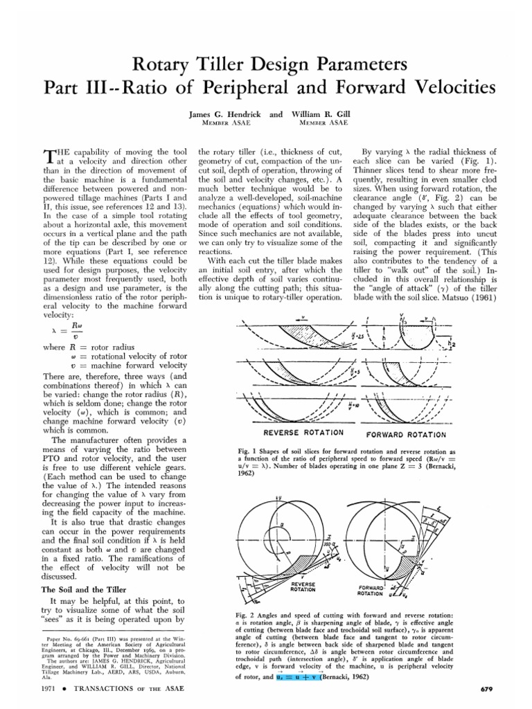 Rotary Tiller Design Insights | PDF | Tillage | Turbine