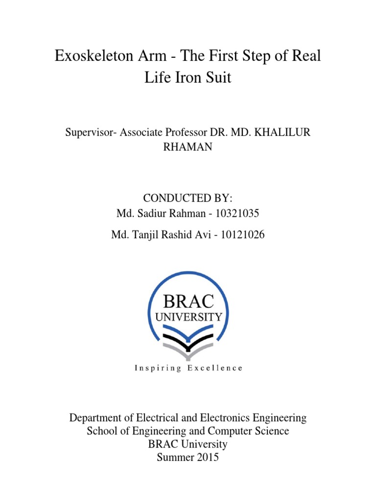 Exoskeleton Arm | PDF | Printed Circuit Board | Arduino