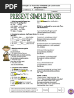 38d2 - TABLA DE VERBOS | PDF | Semantics | Grammatical Conjugation