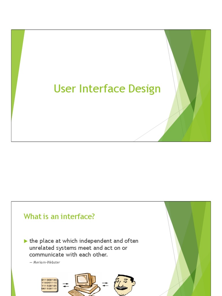 9 Hci Gui | PDF | Graphical User Interfaces | Tag (Metadata)