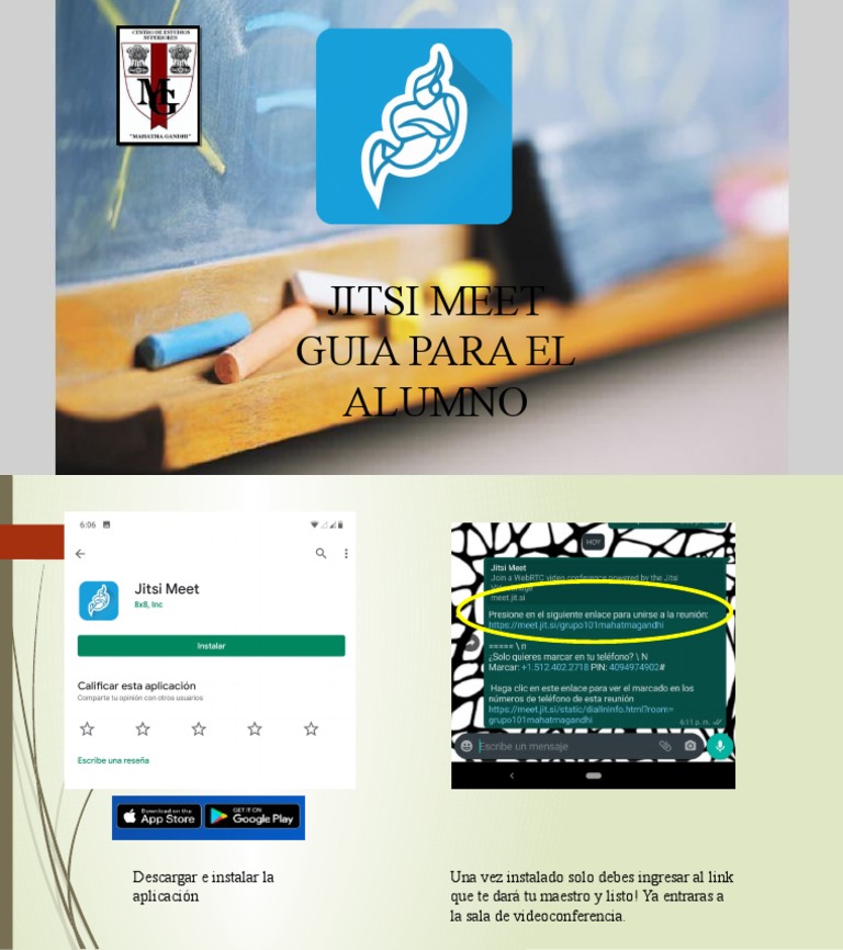 Jitsi Meet para Alumno | PDF