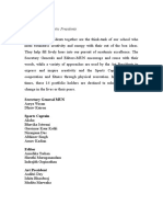 House Captain and Vice-Captain Roles | PDF | Cognition | Psychology