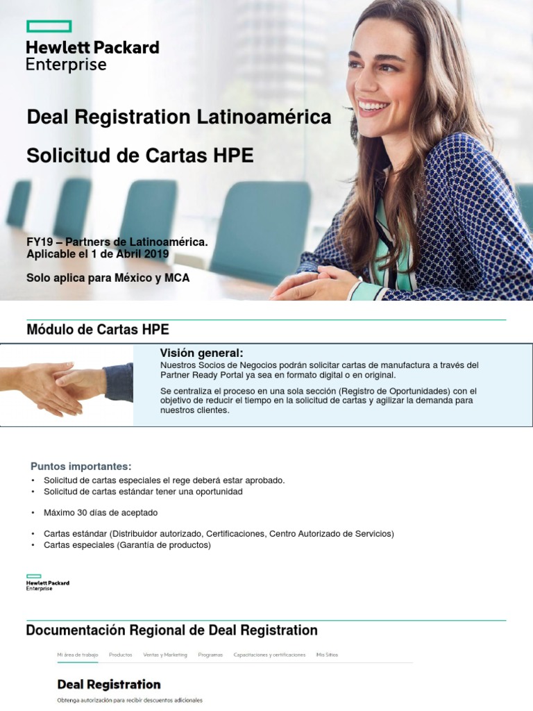 Modulo de Cartas HPE | PDF | Hewlett Packard | Empresas de informática de los Estados Unidos