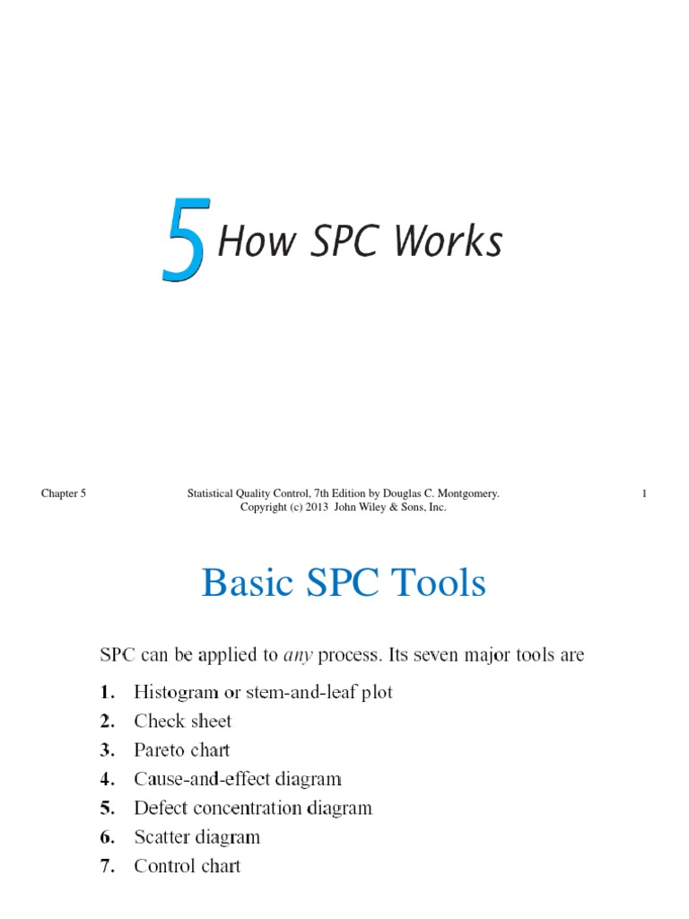 1 Statistical Quality Control, 7th Edition by Douglas C. Montgomery ...