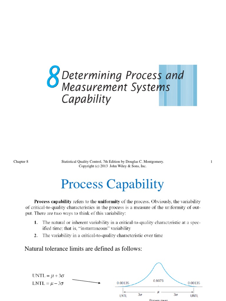1 Statistical Quality Control, 7th Edition by Douglas C. Montgomery ...