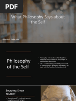 Understanding The Self: Gilbert Ryle | PDF | Epistemology | Metaphysics