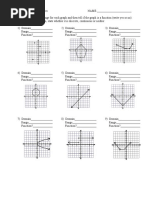 PC Parent Function Chart | PDF