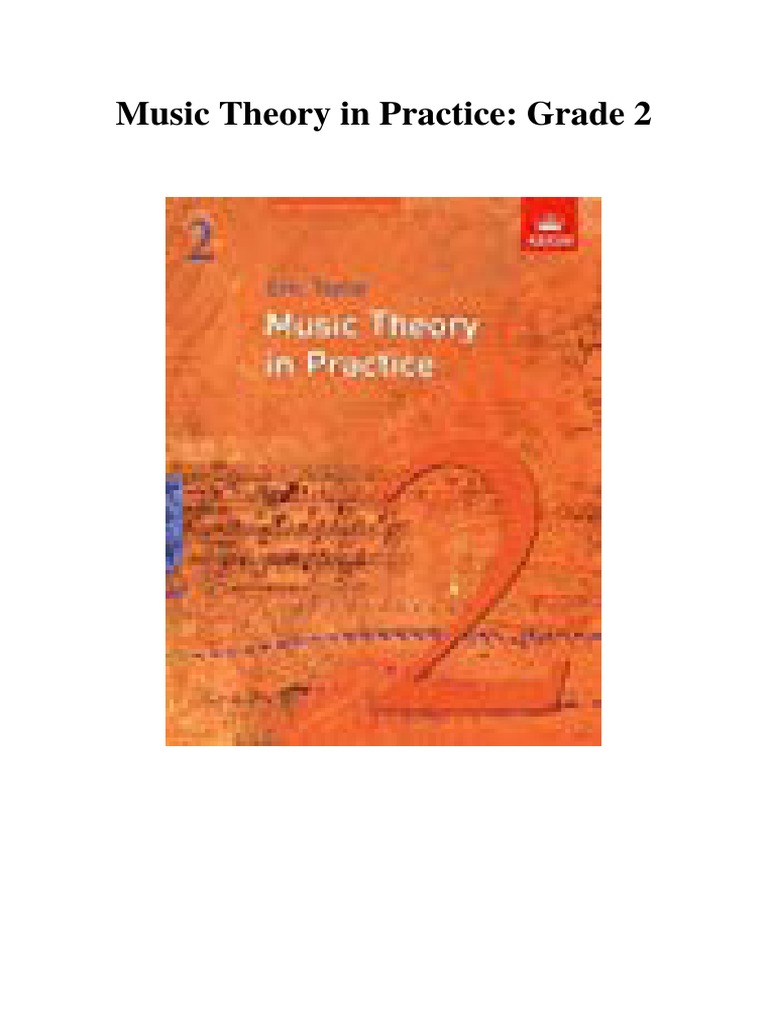 Music Theory in Practice: Grade 2 | PDF
