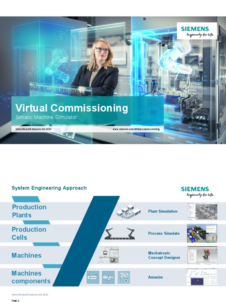 Virtual Commissioning: Simatic Machine Simulator | PDF | Simulation ...