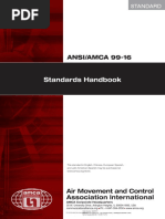 Amca 501 | PDF | Mechanical Engineering | Building Engineering