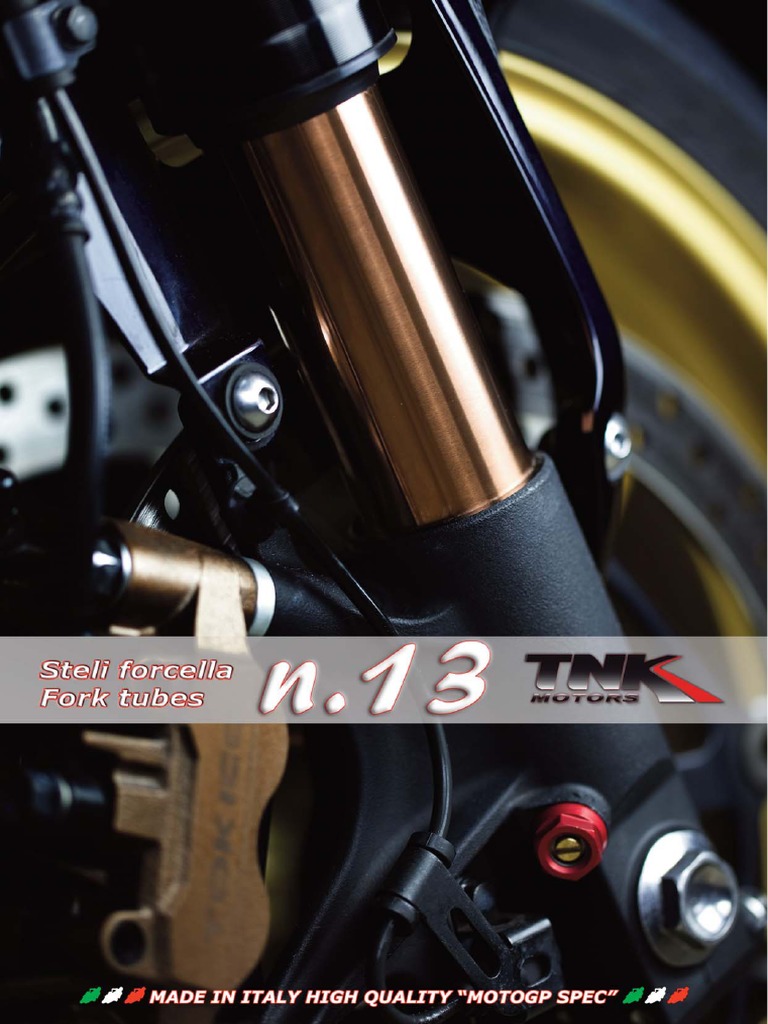 Fork Tubes Catalogue PDF | PDF