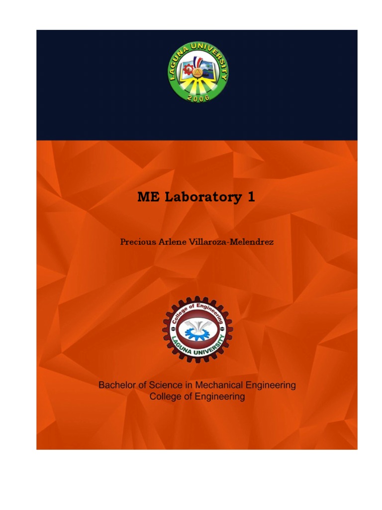ME Laboratory 1: Precious Arlene Villaroza-Melendrez | PDF | Viscosity ...