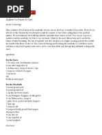 Mighty Meaty Pasta Sauce Recipe | PDF | Tomato Sauce | Pasta