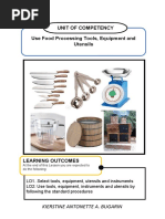 Food Processing Tools and Equipment | PDF | Home & Garden | Wellness