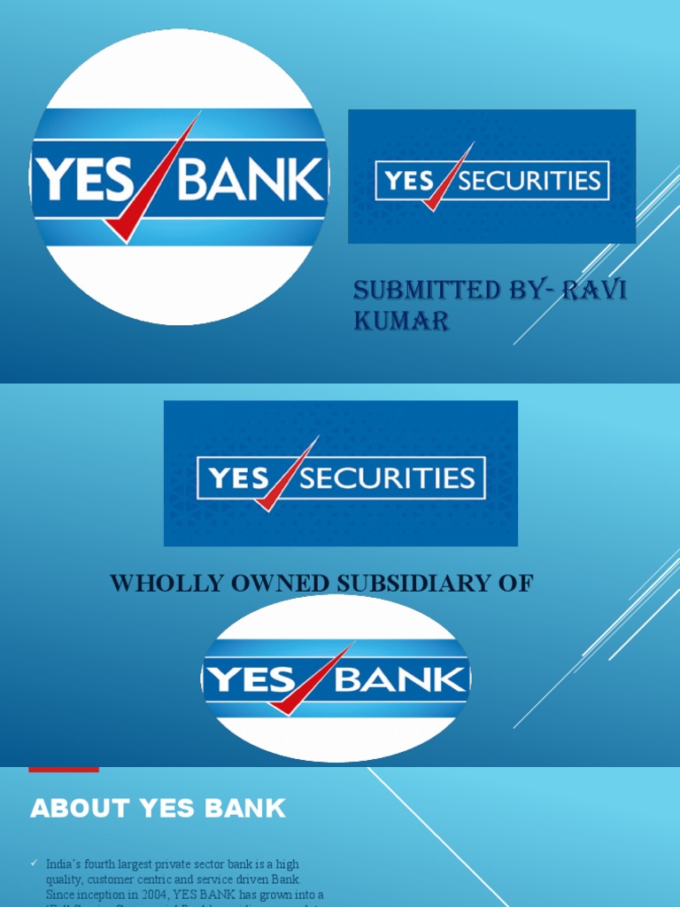 Yes Securities | PDF | Securities (Finance) | Stocks