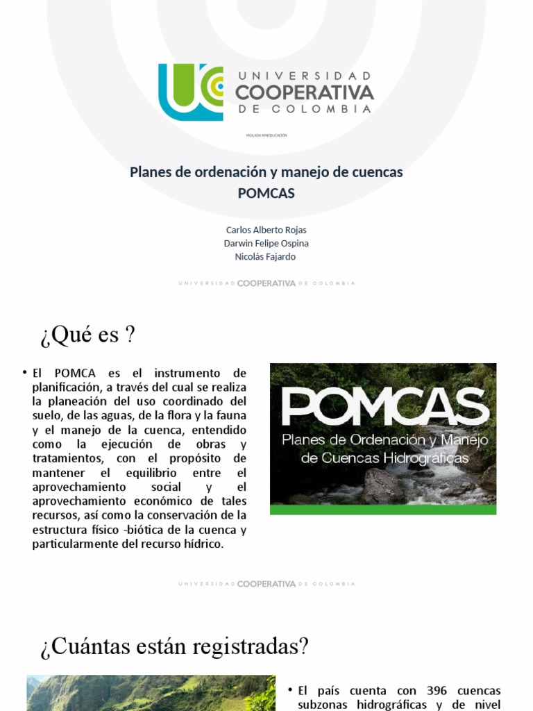 POMCAS | PDF | Hidrología | Río