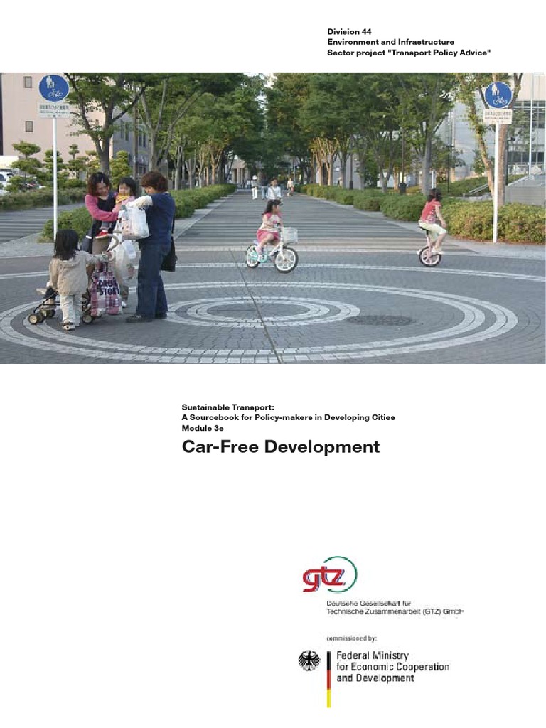 Car-Free Development Sourcebook | PDF | Car | Transport