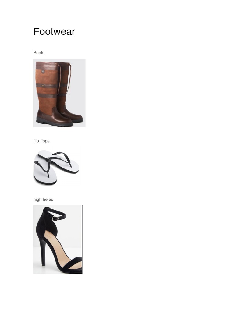 Footwear | PDF