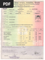 BSC Marksheet | PDF | Bachelor Of Science | Qualifications