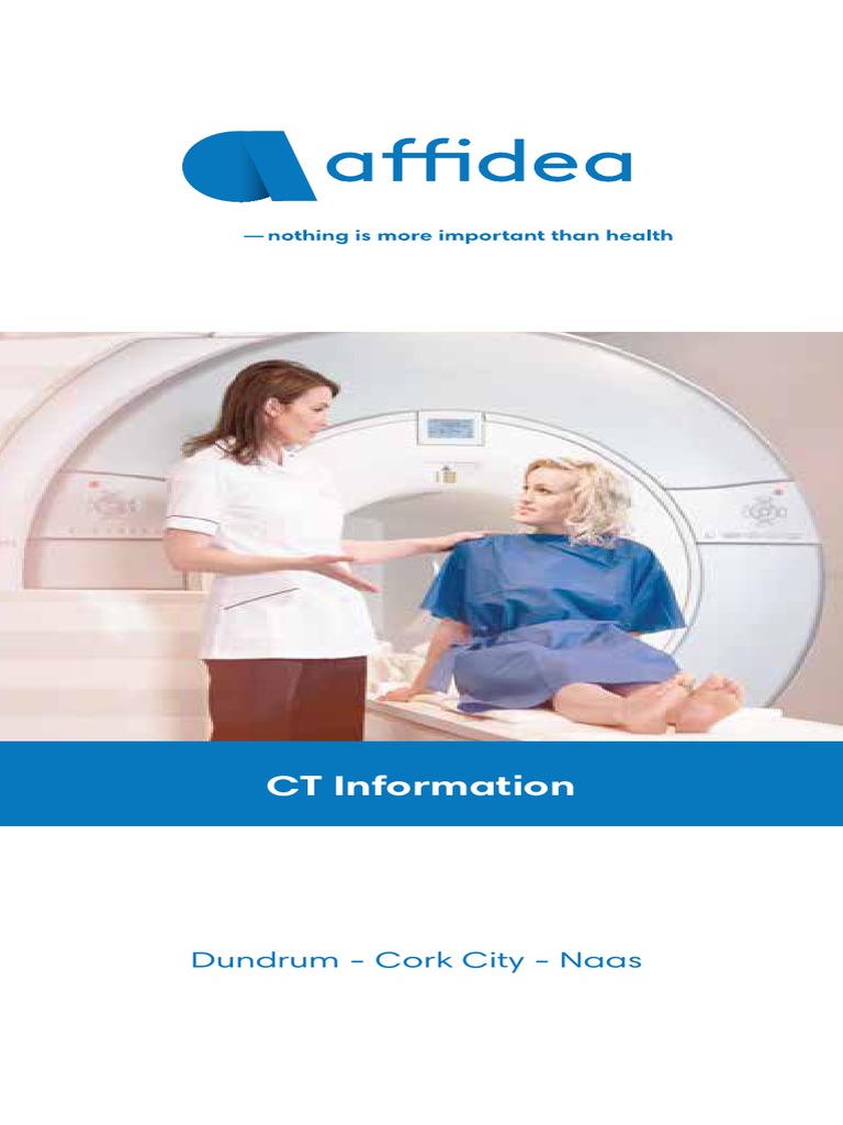 CT Information Leaflet PDF | PDF | Ct Scan | Medical Tests