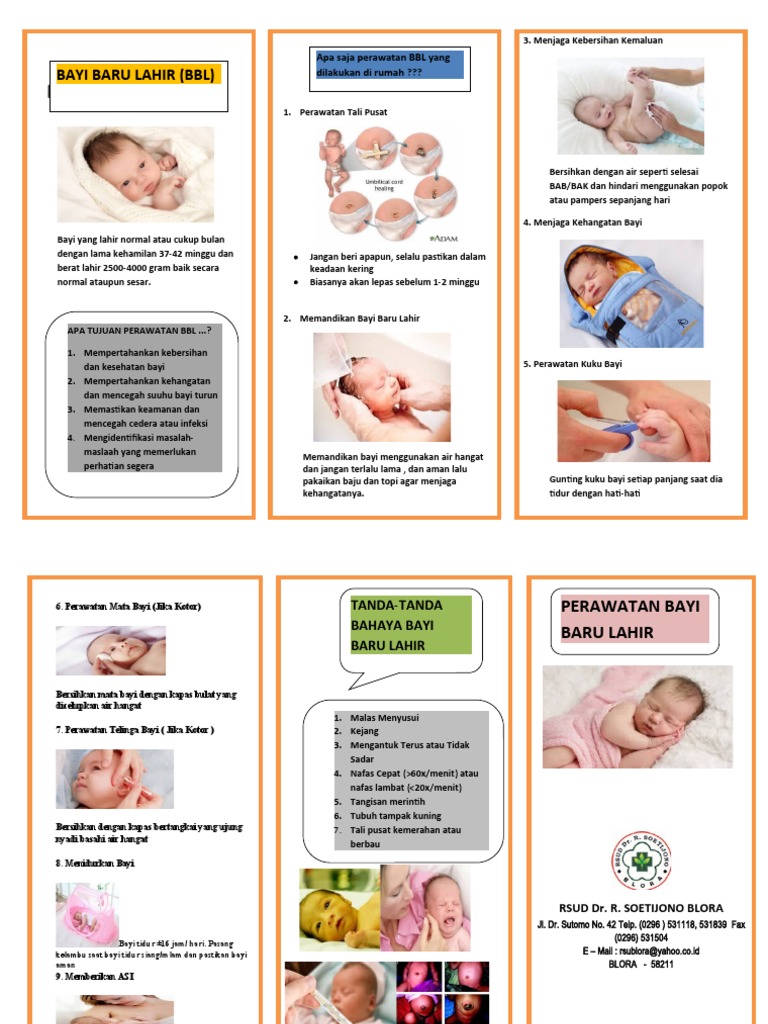 Leaflet Perawatan BBL | PDF
