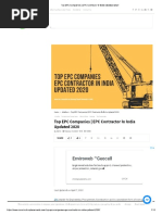 Epc & Consultants | PDF | Companies | Mumbai