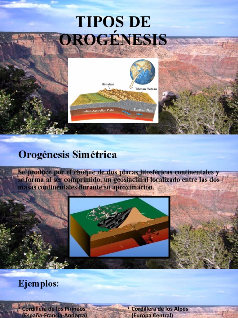 Tipos de Orogénesis | PDF
