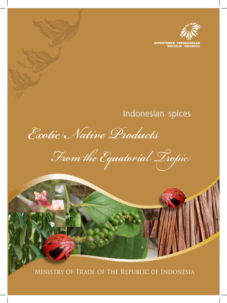 Exotic Native Products: From The Equatorial Tropic | PDF | Vanilla ...
