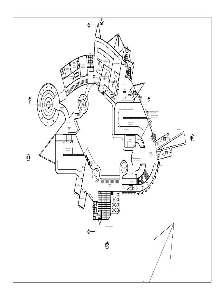 FLOOR PLAN MUSEUM-Model | PDF | Architectural Design | Architecture