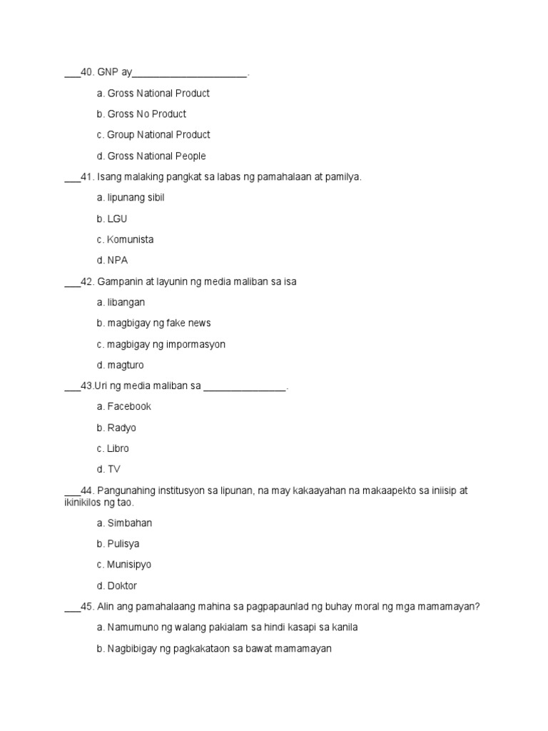 Sample Exam Esp p4 | PDF