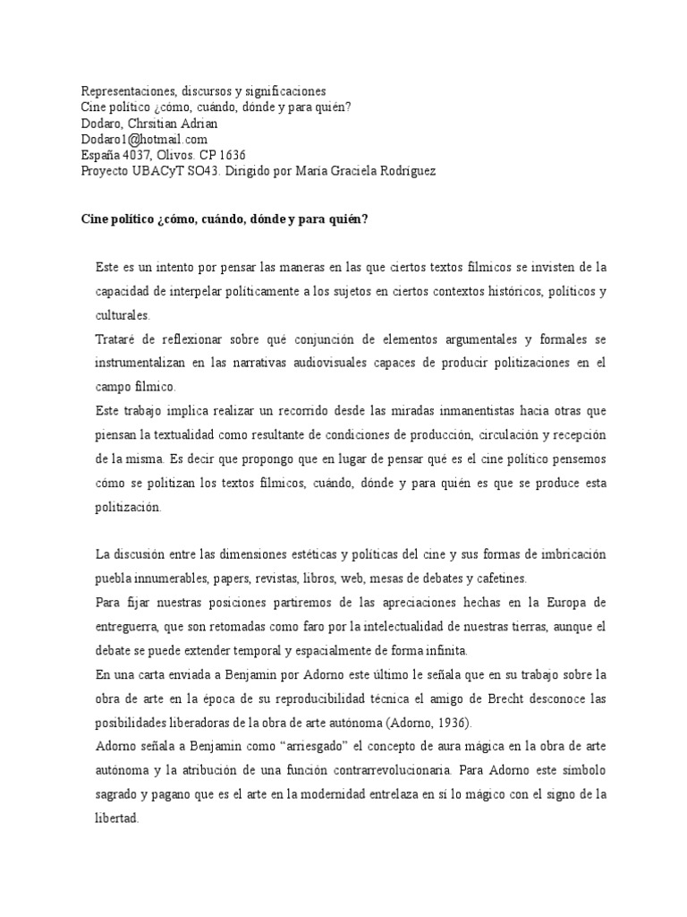 Como Cuando Donde y para Que PDF | PDF | Sociedad | Memoria
