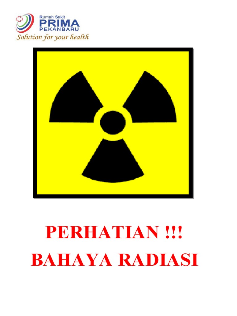 (Print) SIGN RADIASI RADIOLOGI | PDF
