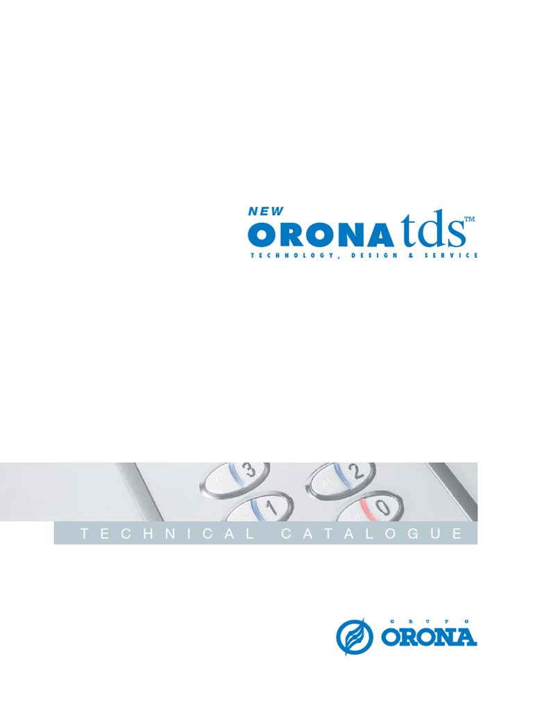 Orona: Technical Catalogue | PDF | Elevator | Electric Motor