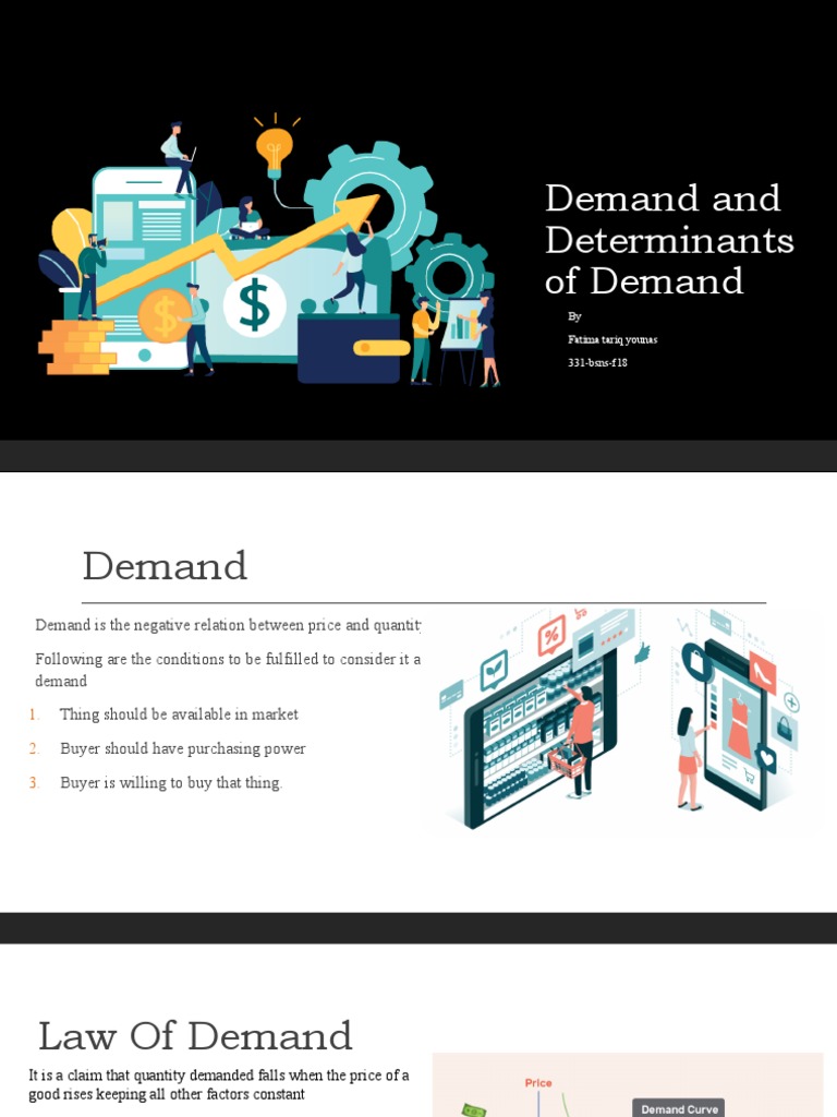 Demand and Its Factors Along With Law | PDF
