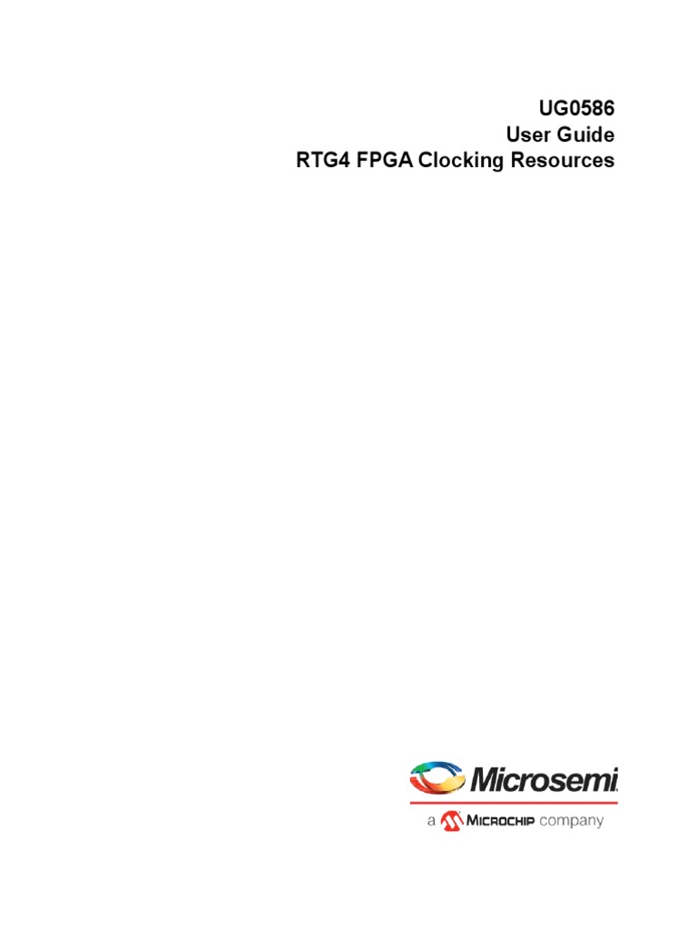 UG0586 User Guide RTG4 FPGA Clocking Resources | PDF | Field Programmable Gate Array ...