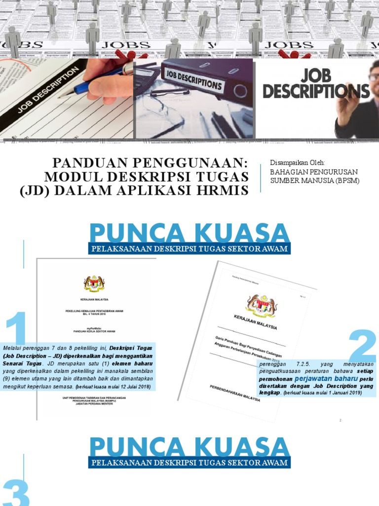 01 Taklimat JD Hrmis | PDF