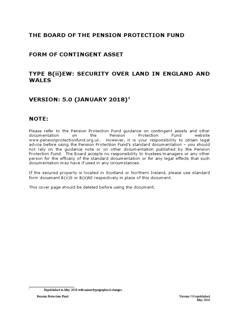 Deed of Undertaking Real Estate | PDF | Liquidation | Security Interest