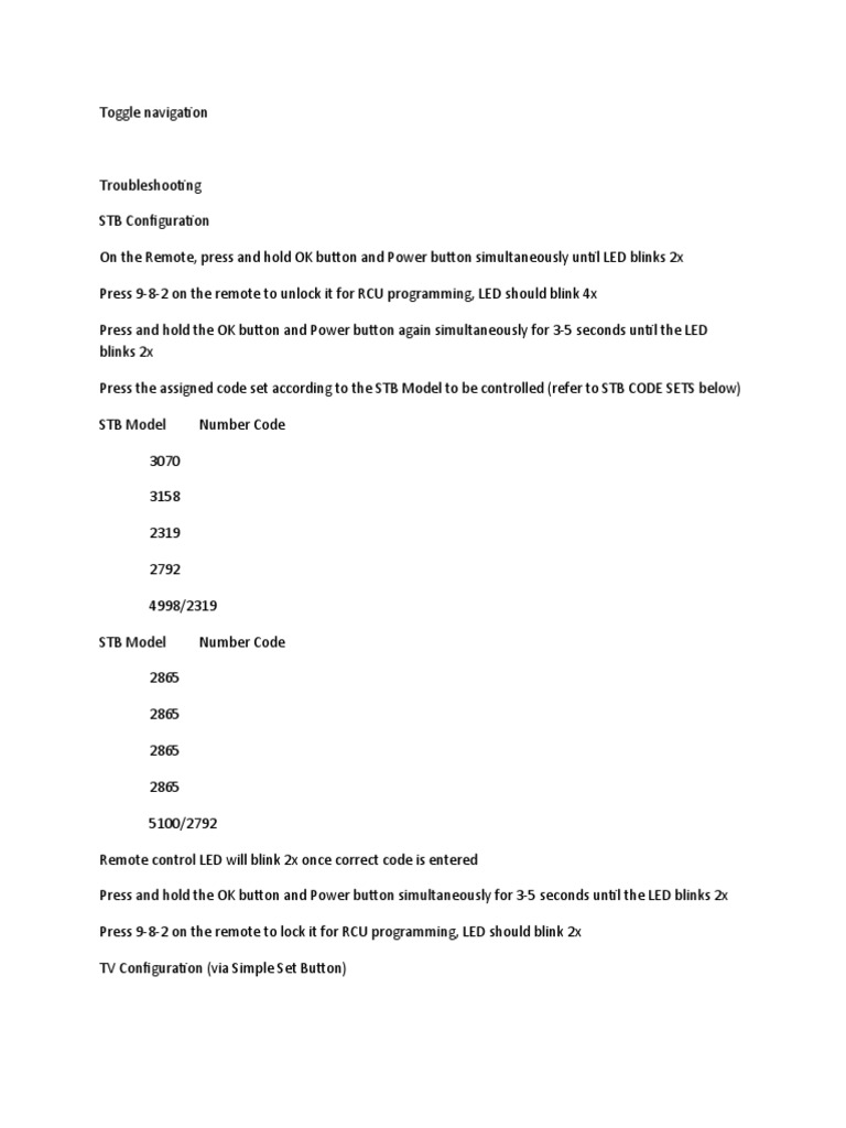 Cignal | PDF | Set Top Box | Booting