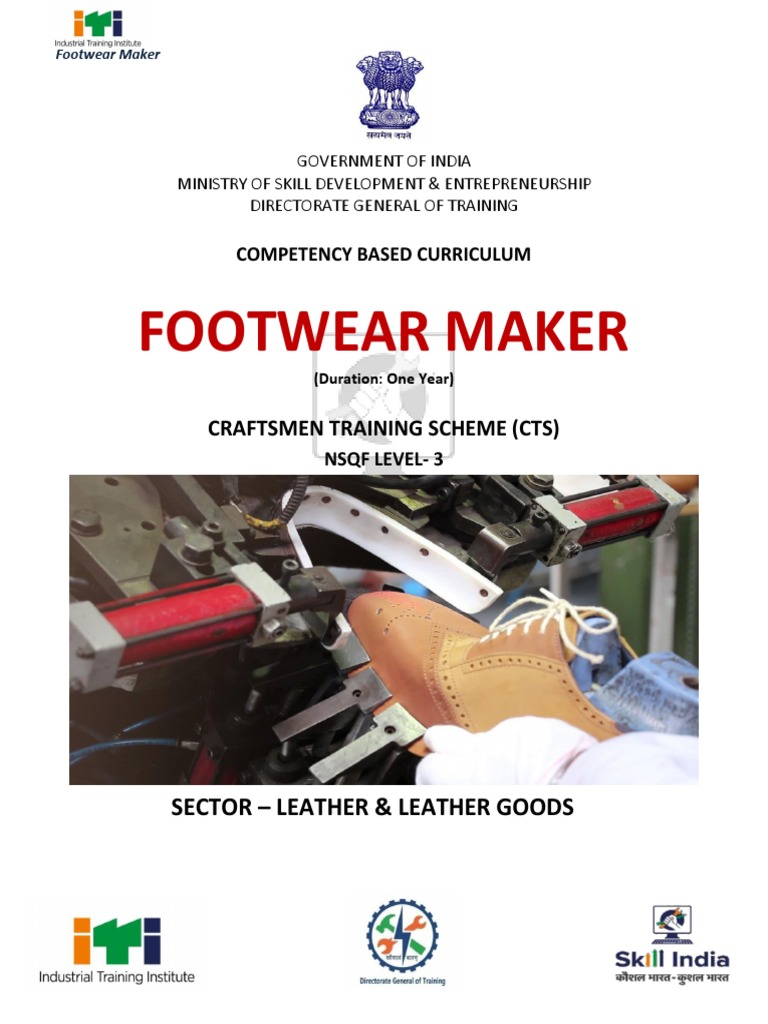 Footwear Maker Training Curriculum | PDF | Shoe | Educational Assessment