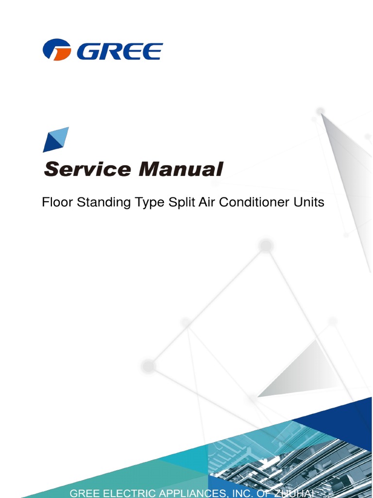 Gree Floor Standing AC Manual | PDF | Heat Pump | Air Conditioning