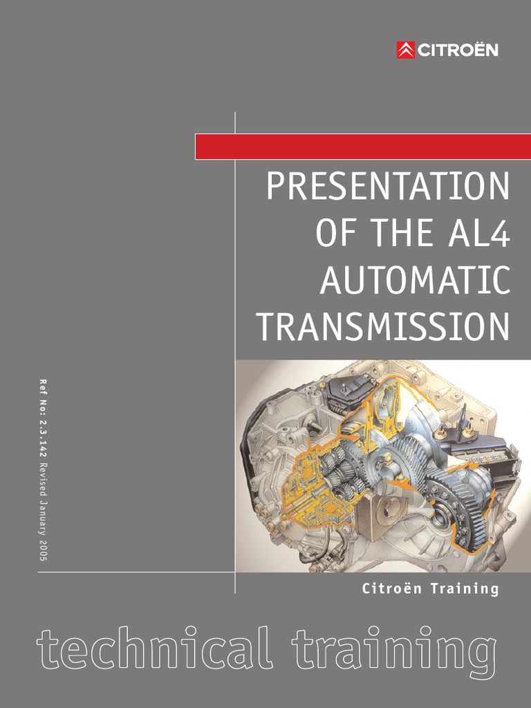 Al4 Automatic Transmission | PDF | Automatic Transmission ...