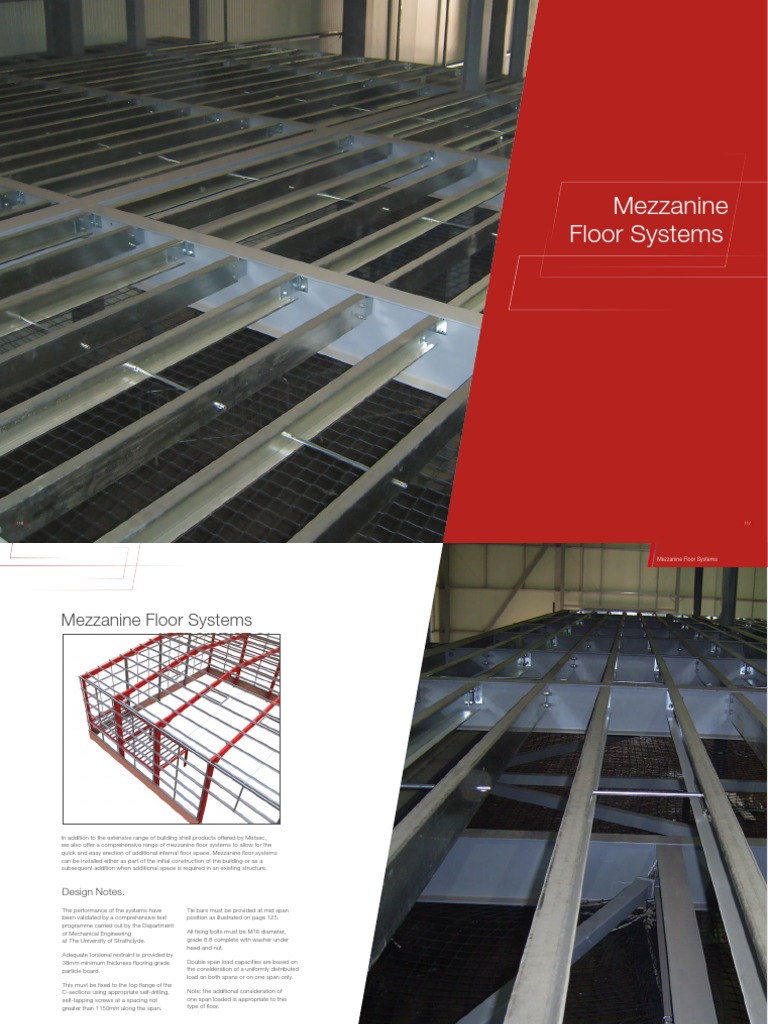 Metsec Purlin Technical Manual | PDF | Structural Steel | Screw
