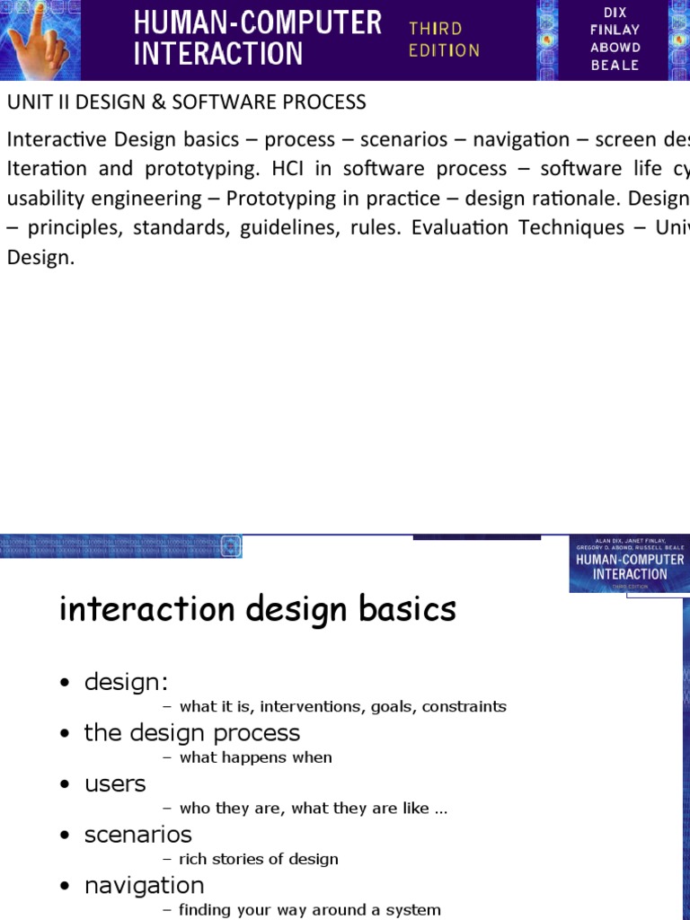 2 HCI Unit II | PDF | Usability | Experiment